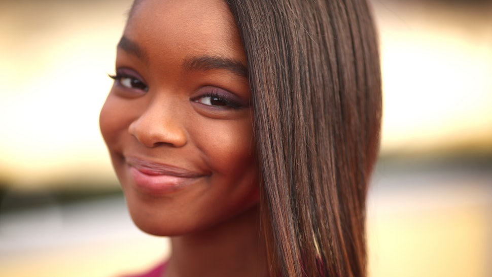 'Black-ish Star Marsai Martin Becomes Youngest Person to Get a First-L ...